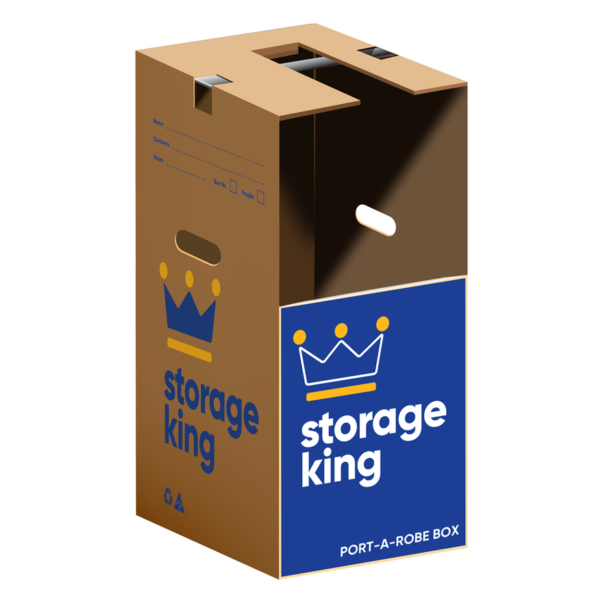 Storage King | Port-a-Robe | Cardboard Boxes